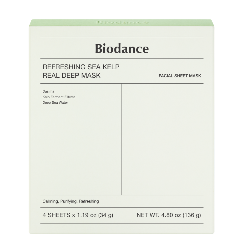 Refreshing Sea Kelp Real Deep Mask Bundle (4pcs) | BONIIK Skincare