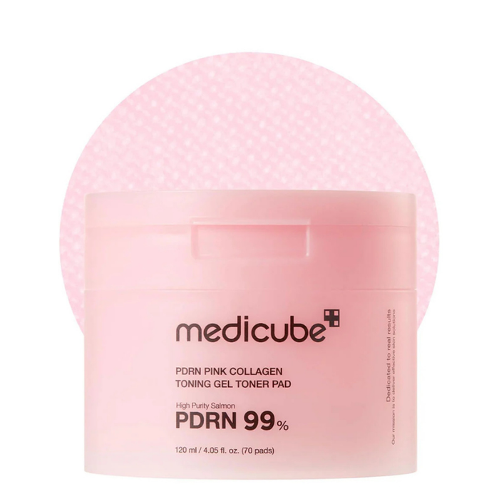 PDRN Pink Collagen Toning Gel Toner Pad | BONIIK Skincare Australia
