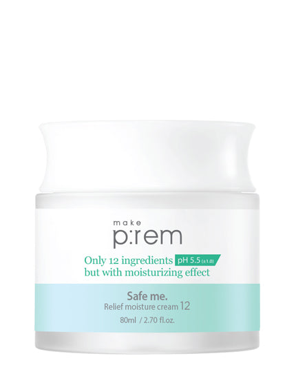 MAKE PREM Safe Me. Relief Moisture Cream 12 | Skin Care | BONIIK